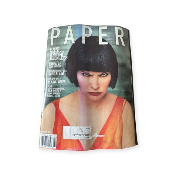 Paper | Accents | Paper Magazine Feb 999 Jennifer Jason Leigh Cover Nyc ...